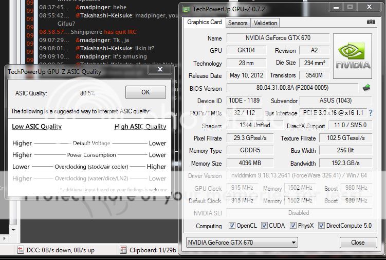 Post your gpu's ASIC quality | TechPowerUp Forums