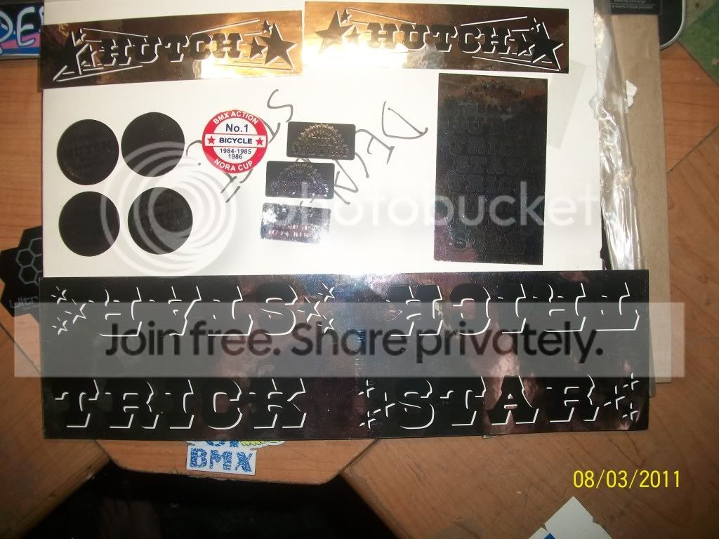 hutch trick star decal sticker set is this a original or repo ...
